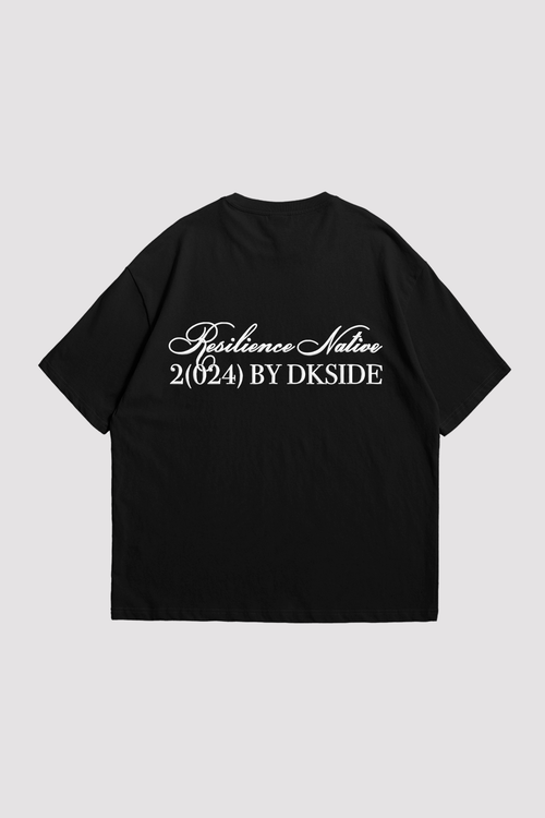 RESILIENCE BLACK TEE